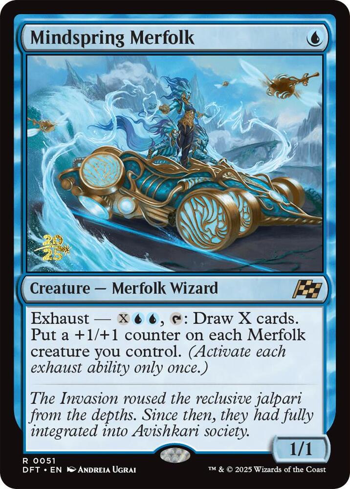 Mindspring Merfolk - Prerelease Cards - Magic: The Gathering ...