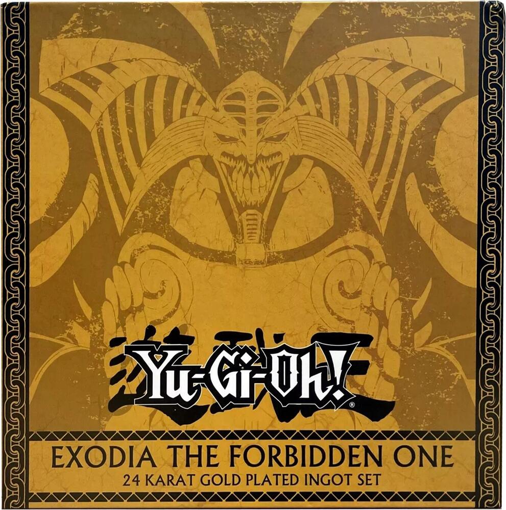 24k Gold Plated Ingot Set - Exodia The Forbidden One (Limited Edition) - Miscellaneous ...