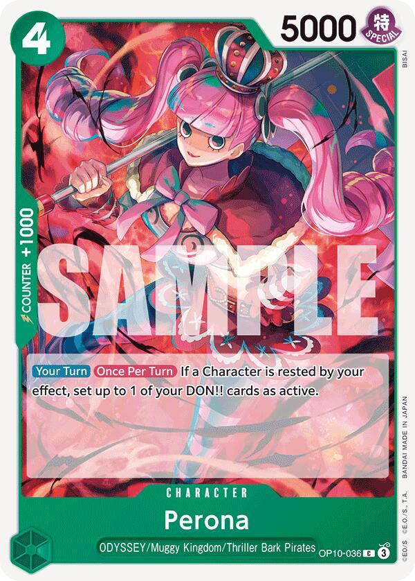 Perona (036) - Royal Blood - One Piece Card Game - TCGplayer.com