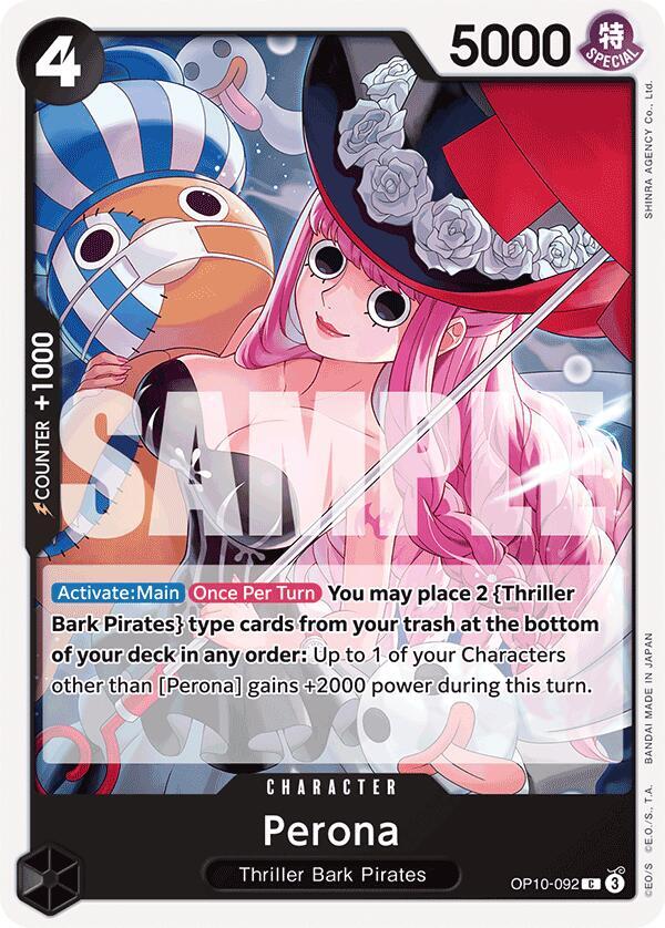 Perona (092) - Royal Blood - One Piece Card Game - TCGplayer.com