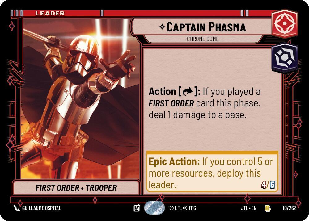 Captain Phasma - Chrome Dome - Jump to Lightspeed - Star Wars ...