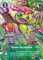 Green Scramble (Alternate Art) - Starter Deck 21: Hero of Hope - Digimon Card Game