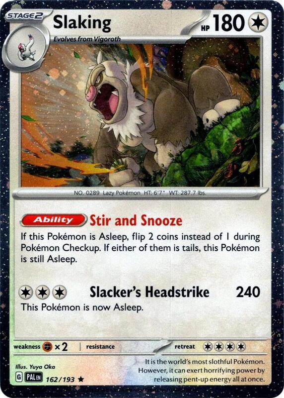 Slaking (Cosmos Holo) - Miscellaneous Cards & Products - Pokemon ...