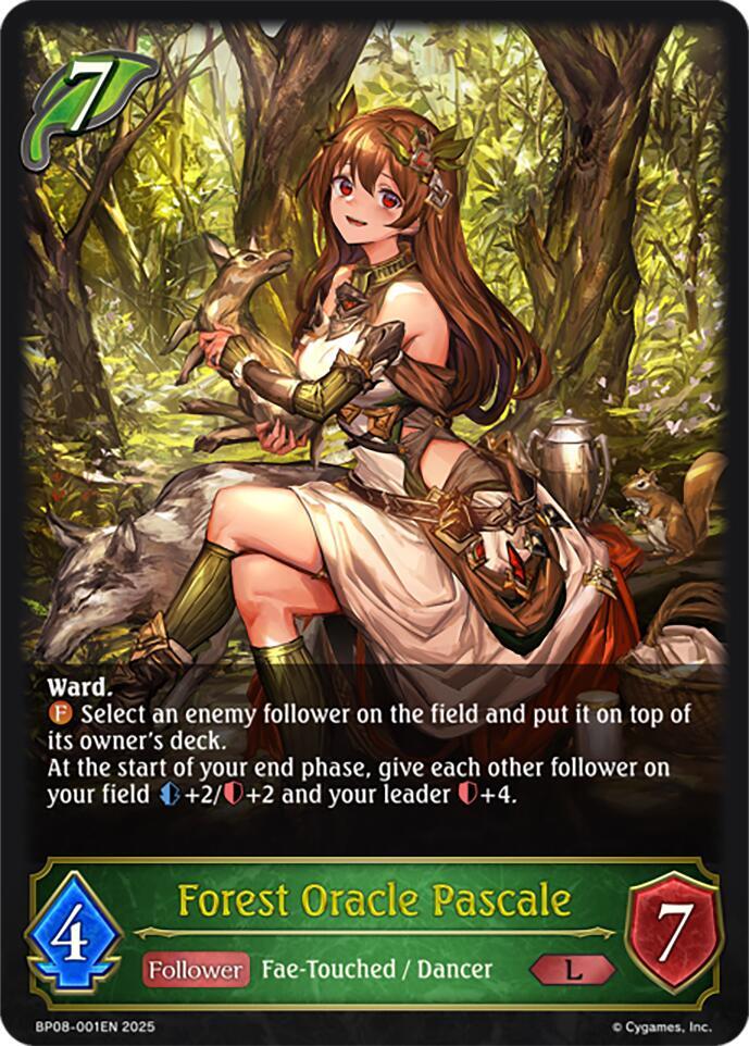 Forest Oracle Pascale - BP08: Alterchaotica - Shadowverse: Evolve