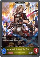 Azord, Duke of the Mists (Evolved) - BP08: Alterchaotica - Shadowverse ...