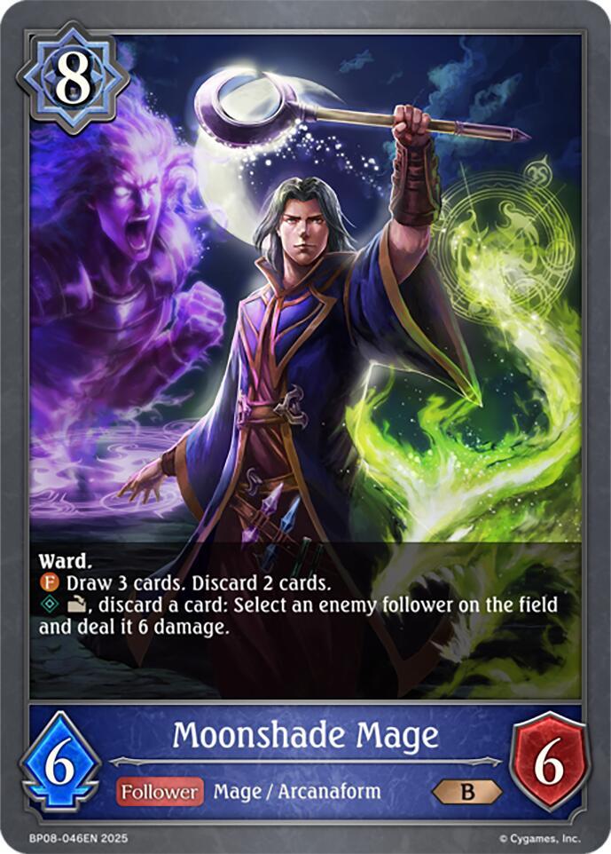 Moonshade Mage - BP08: Alterchaotica - Shadowverse: Evolve