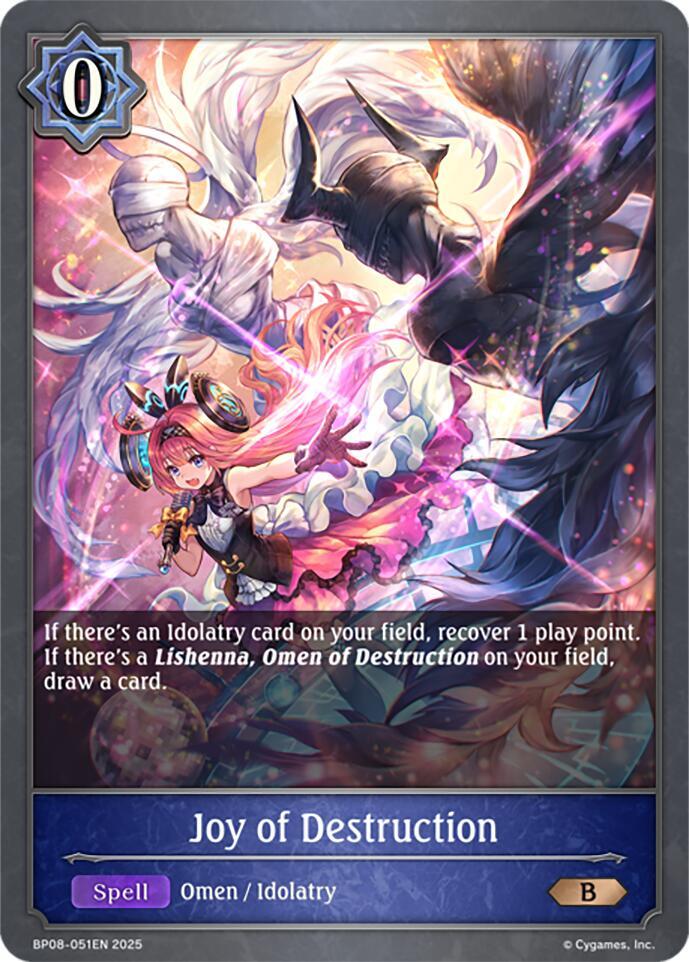 Joy of Destruction - BP08: Alterchaotica - Shadowverse: Evolve - TCGplayer.com