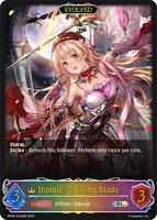 Dionne, Dancing Blade (Evolved) (SL) - BP08: Alterchaotica - Shadowverse: Evolve