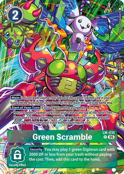 Green Scramble (Alternate Art) - Starter Deck 20: Protector of Light ...