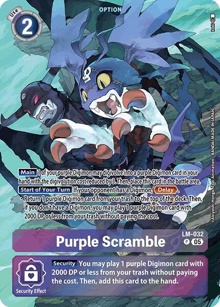 Purple Scramble (Alternate Art) - Starter Deck 21: Hero of Hope ...