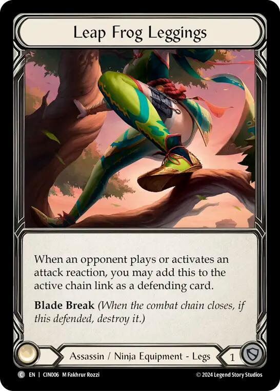 Leap Frog Leggings - Blitz Deck: The Hunted - Cindra - Flesh and Blood TCG - TCGplayer.com