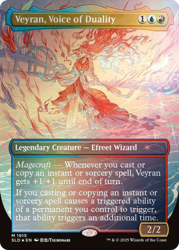 Veyran, Voice of Duality (Rainbow Foil) - Secret Lair Drop Series ...