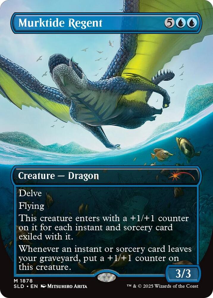 Murktide Regent - Secret Lair Drop Series - Magic: The Gathering ...