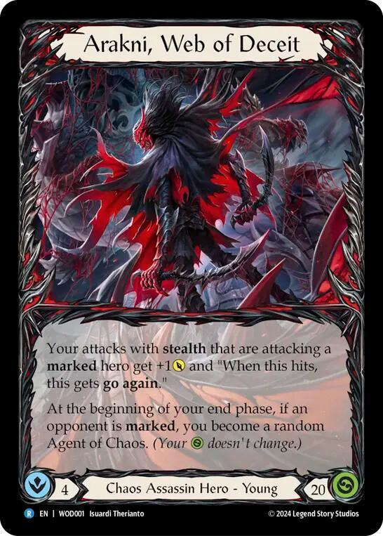 Arakni, Web of Deceit - Blitz Deck: The Hunted - Arakni, Web of Deceit ...