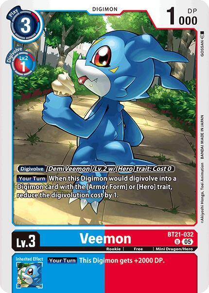 Veemon - World Convergence - Digimon Card Game - TCGplayer.com