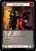 Tag the Target (Red) (Extended Art) - Blitz Deck: The Hunted - Cindra - Flesh and Blood TCG