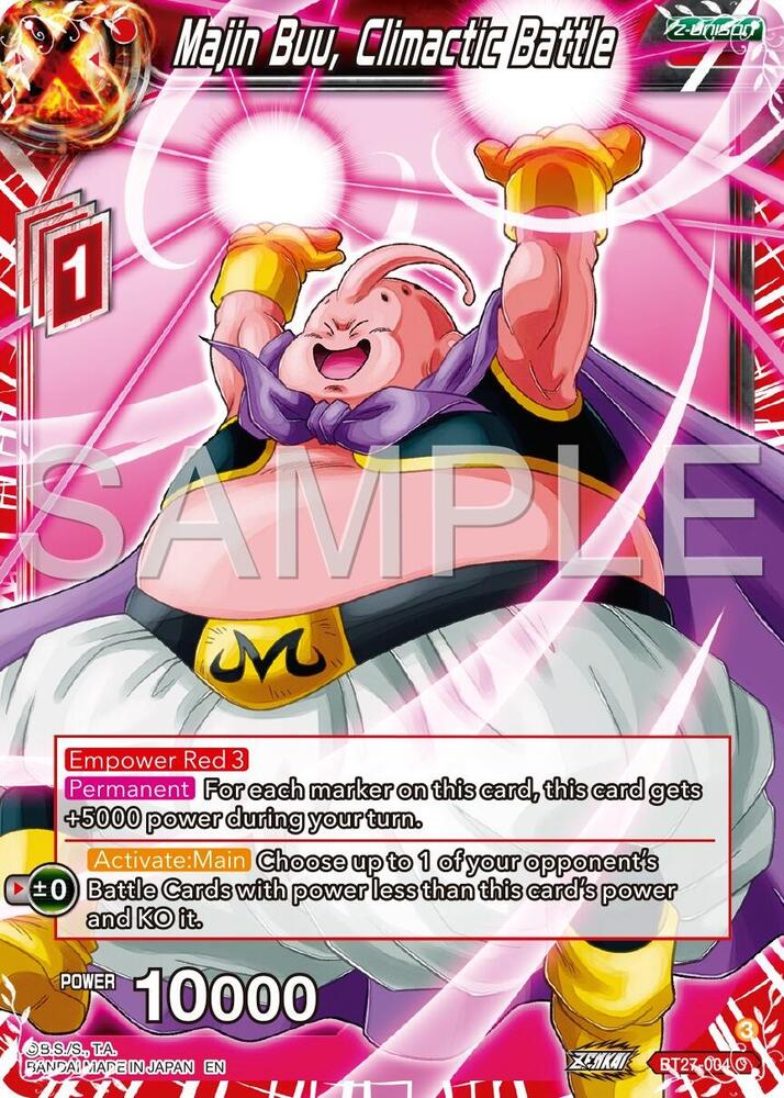 Majin Buu, Climactic Battle - History of Z - Dragon Ball Super: Masters ...