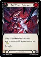 Orb-Weaver Spinneret (Red) - Blitz Deck: The Hunted - Arakni, Web of Deceit - Flesh and Blood TCG