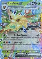 Leafeon ex - 006/131 (Prismatic Evolutions Stamp) - Miscellaneous Cards ...