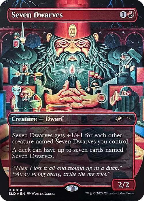 Seven Dwarves (0814) - Secret Lair Drop Series - Magic: The Gathering ...