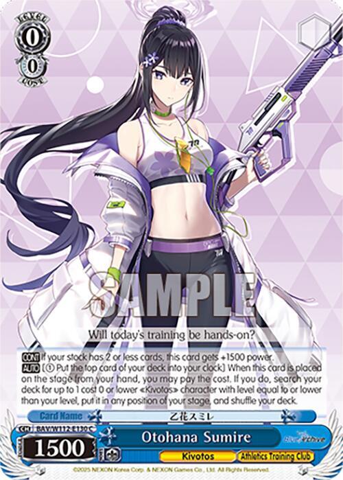Otohana Sumire - Blue Archive - Weiss Schwarz