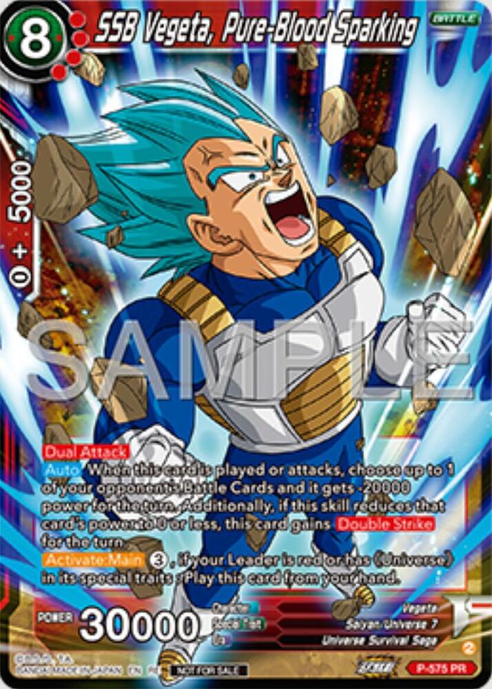 SSB Vegeta, Pure-Blood Sparking (Deluxe Pack 2025 Vol.1) - Promotion ...