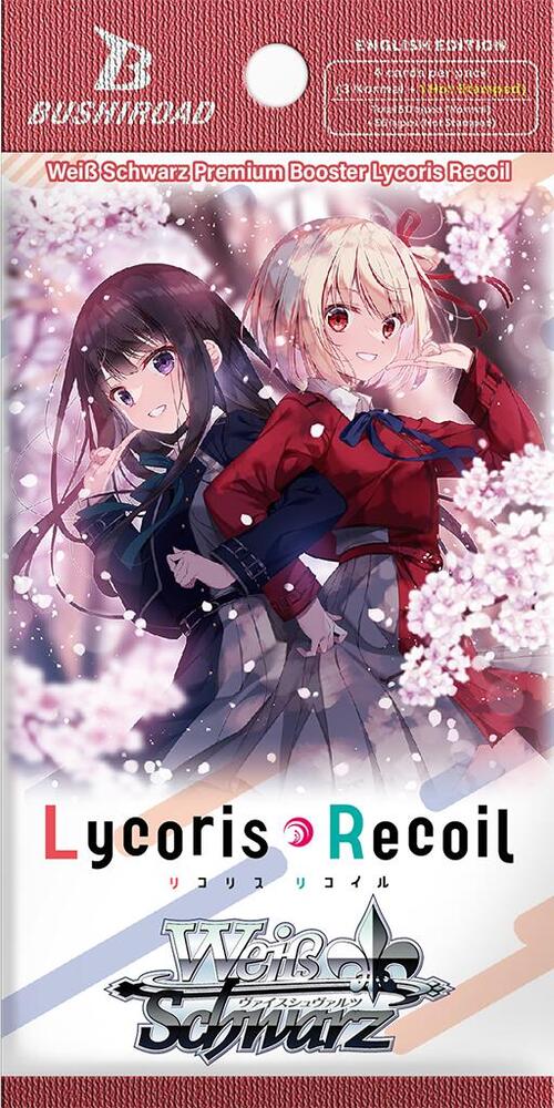 Lycoris Recoil Premium Booster Pack - Lycoris Recoil Premium Booster - Weiss Schwarz