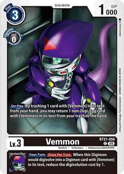 Vemmon - World Convergence - Digimon Card Game - TCGplayer.com