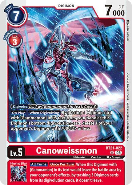 Canoweissmon - World Convergence - Digimon Card Game - TCGplayer.com