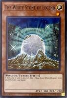 The White Stone of Legend (Unlimited Misprint) - Structure Deck: Blue ...