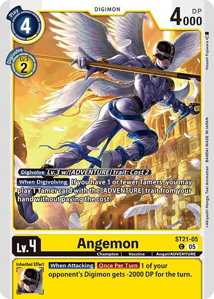 Angemon - Starter Deck 21: Hero of Hope - Digimon Card Game - TCGplayer.com