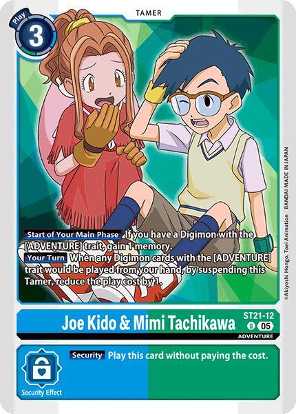 Joe Kido & Mimi Tachikawa - Starter Deck 21: Hero of Hope - Digimon ...