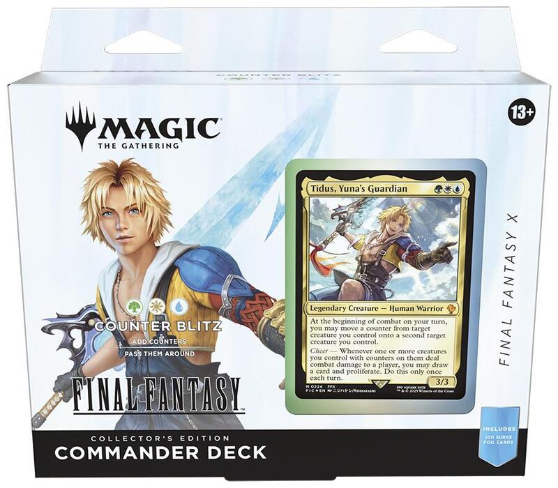 FINAL FANTASY Commander Deck - FINAL FANTASY XIV Scions & Spellcraft (Collector's Edition ...