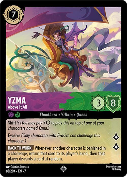 Yzma - Above It All - Archazia's Island - Disney Lorcana - Tcgplayer.com