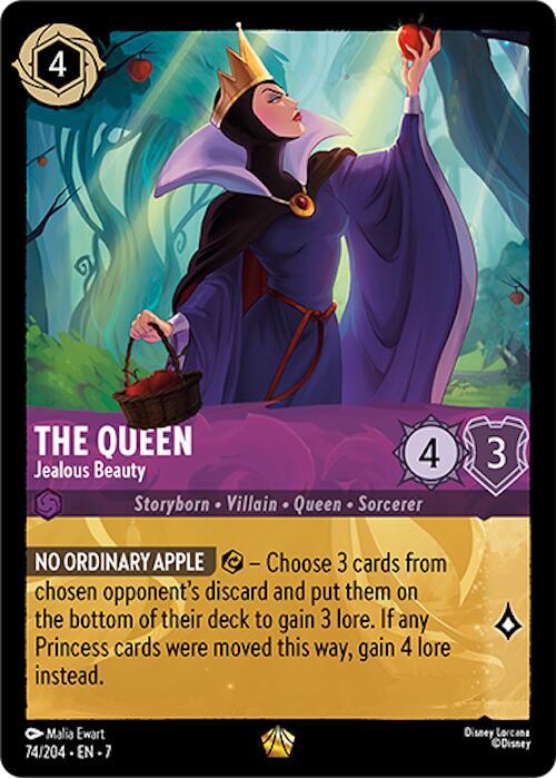 The Queen - Jealous Beauty - Archazia's Island - Disney Lorcana ...