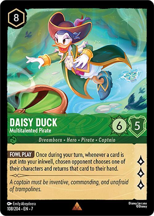 Daisy Duck - Multitalented Pirate - Archazia's Island - Disney Lorcana ...