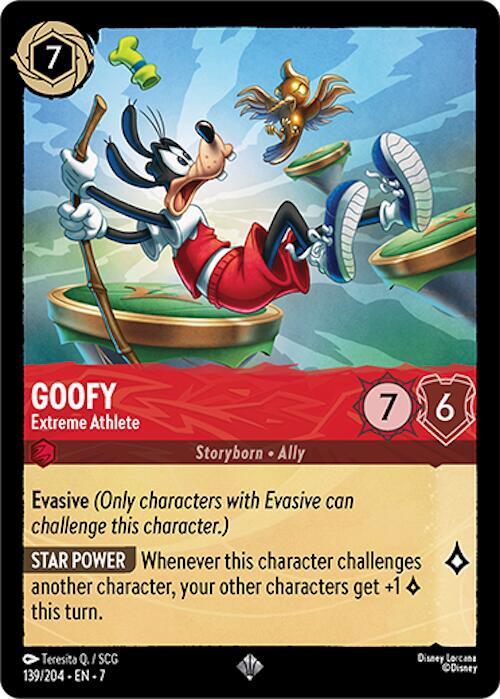 Goofy - Extreme Athlete - Archazia's Island - Disney Lorcana ...