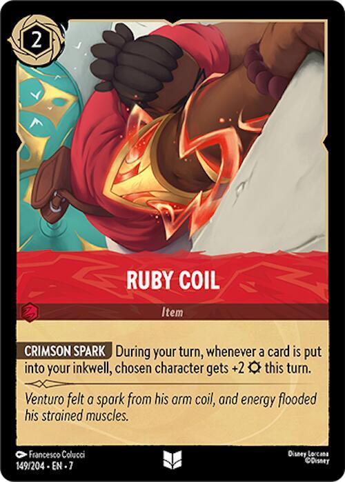 Ruby Coil - Archazia's Island - Disney Lorcana - TCGplayer.com