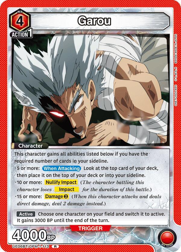 Garou (113) - UE06BT: One Punch Man - Union Arena - TCGplayer.com