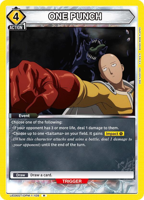 ONE PUNCH - UE06ST: One Punch Man Starter Deck - Union Arena ...