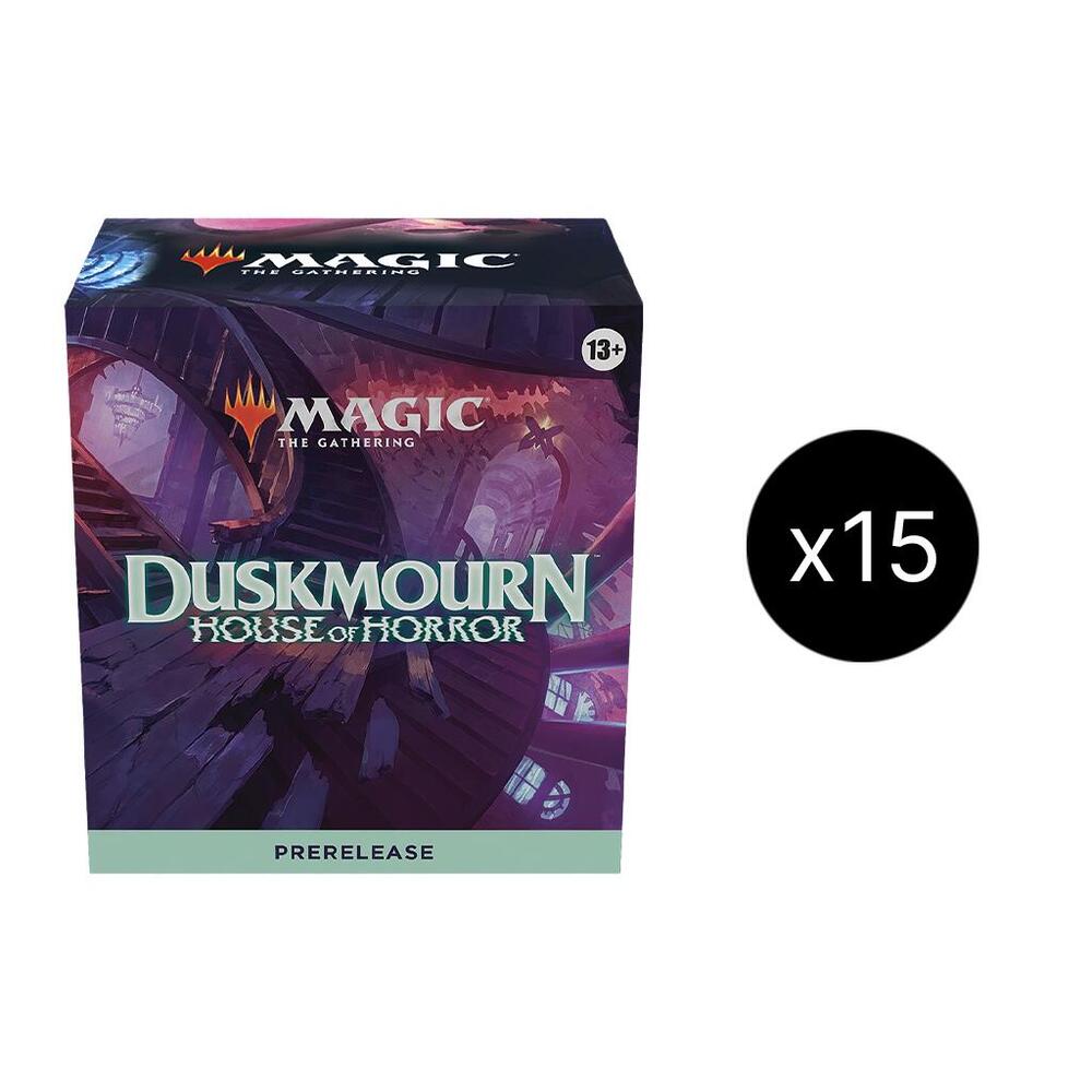 Duskmourn: House of Horror - Prerelease Pack Case - Duskmourn: House of ...