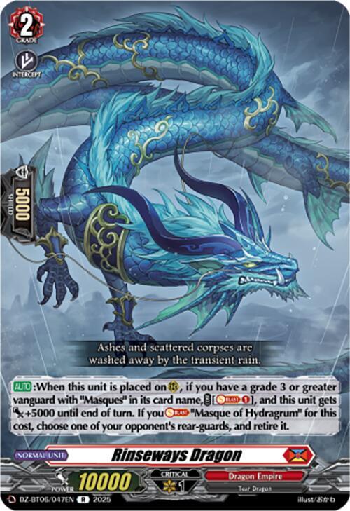 Rinseways Dragon - DZ-BT06: Generation Dragenesis - Cardfight Vanguard - TCGplayer.com