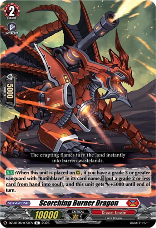 Scorching Burner Dragon - DZ-BT06: Generation Dragenesis - Cardfight Vanguard - TCGplayer.com