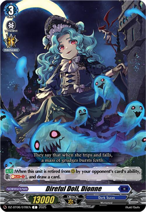 Direful Doll, Dionne - DZ-BT06: Generation Dragenesis - Cardfight Vanguard
