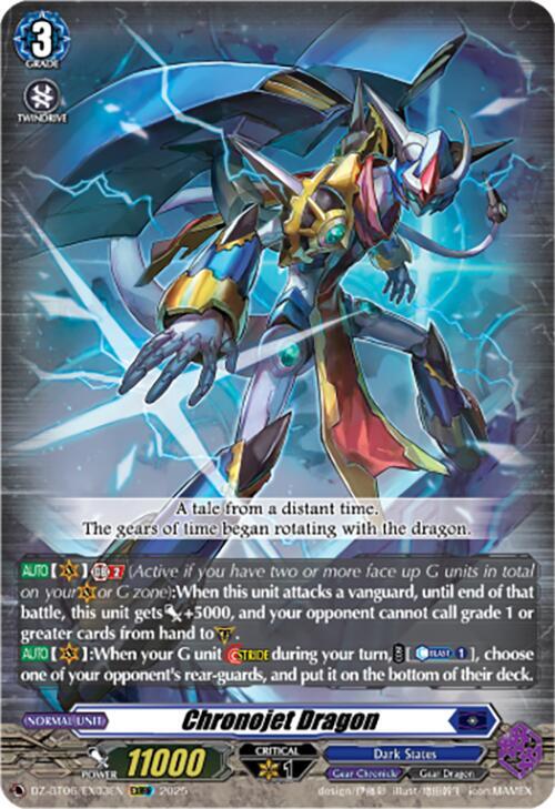 Chronojet Dragon (EXRRR) - DZ-BT06: Generation Dragenesis - Cardfight Vanguard - TCGplayer.com