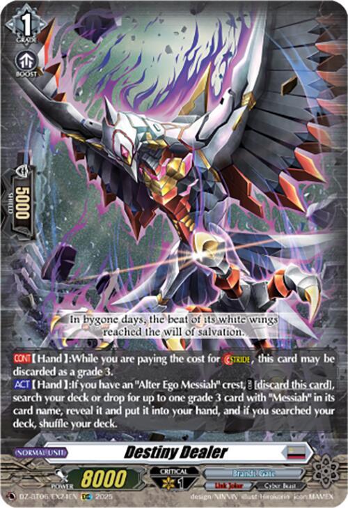 Destiny Dealer (EXC) - DZ-BT06: Generation Dragenesis - Cardfight Vanguard