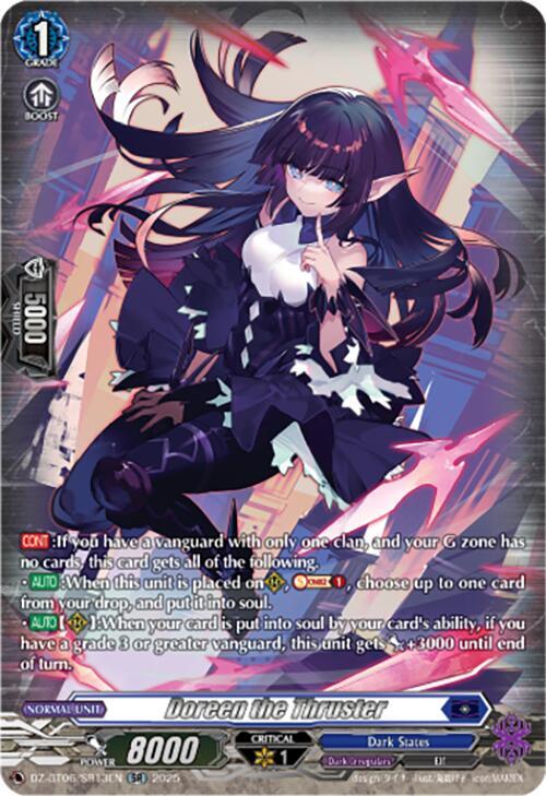 Doreen the Thruster (SR) - DZ-BT06: Generation Dragenesis - Cardfight ...