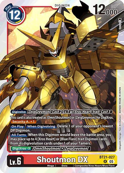 Shoutmon DX - World Convergence - Digimon Card Game - TCGplayer.com