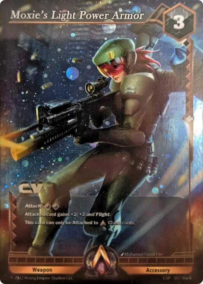 Moxie's Light Power Armor (Collectors Vault Promo) - Alpha Clash Promo ...