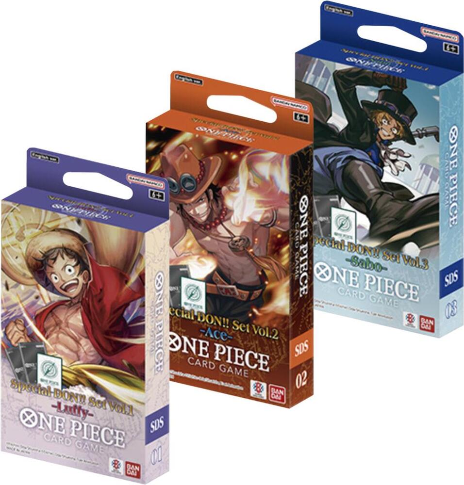 Special DON!! Set Vol. 1-3 [Set of 3] - One Piece Promotion Cards - One Piece Card Game ...